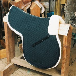 All Purpose Numnah Saddle Pads Completely Lined W/Pommel Roll | Etsy