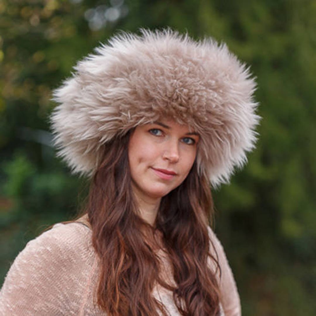 Shangri-la Sheepskin Hat 18 Colors Made to Order - Etsy