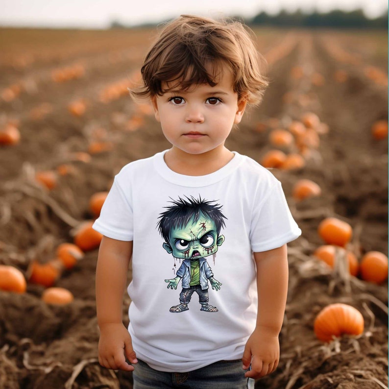 Watercolour Cute Zombie Boy Clipart Bundle Commercial Use - Etsy