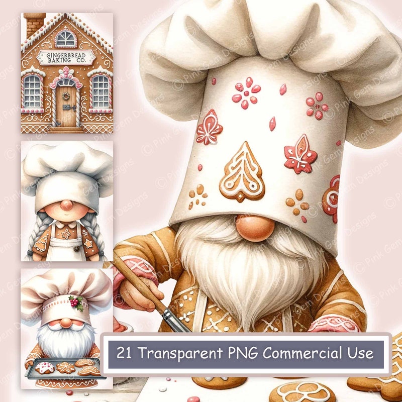 Gingerbread Gnome - Etsy