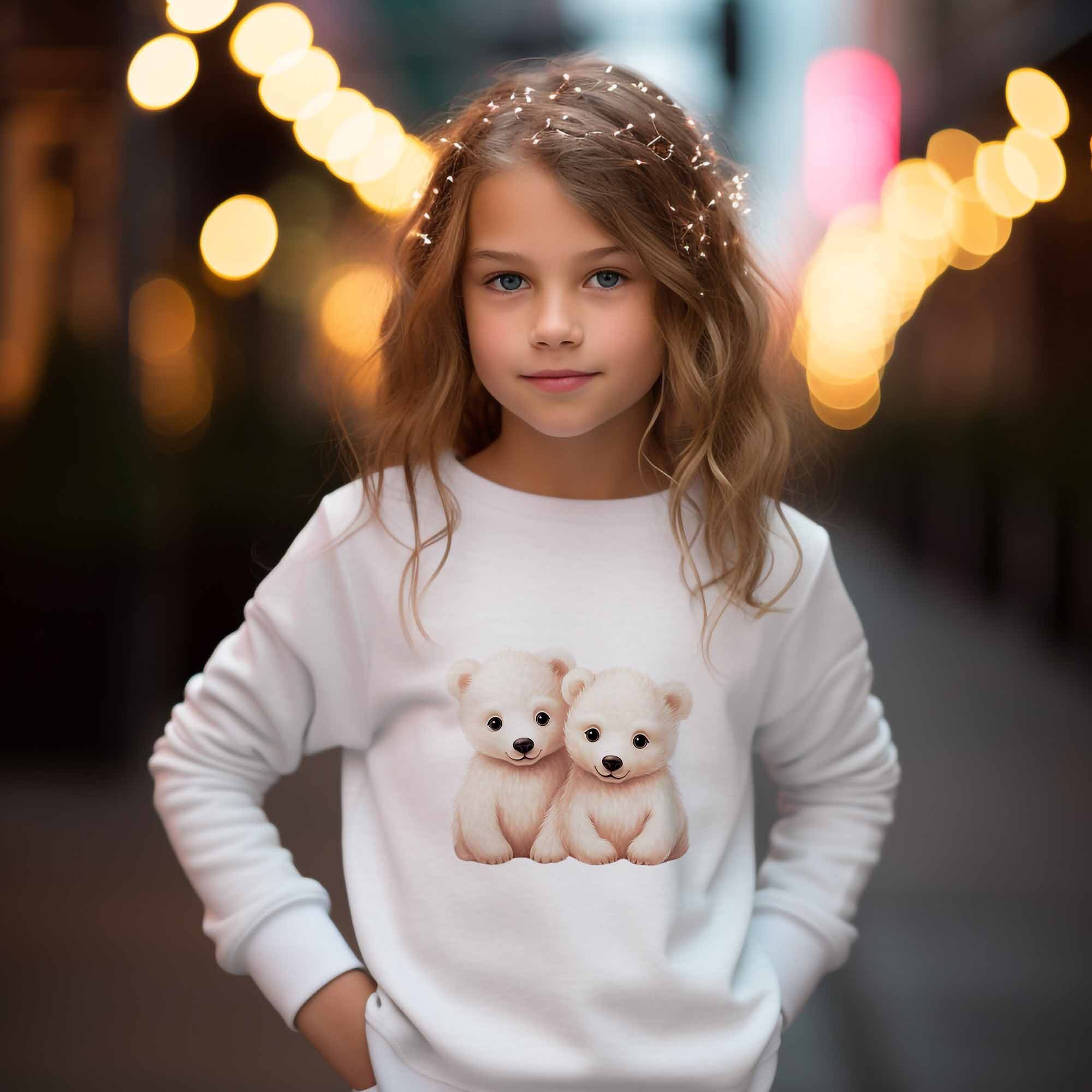 Watercolour Polar Bears Clipart Bundle, 28 Transparent PNG, Commercial ...