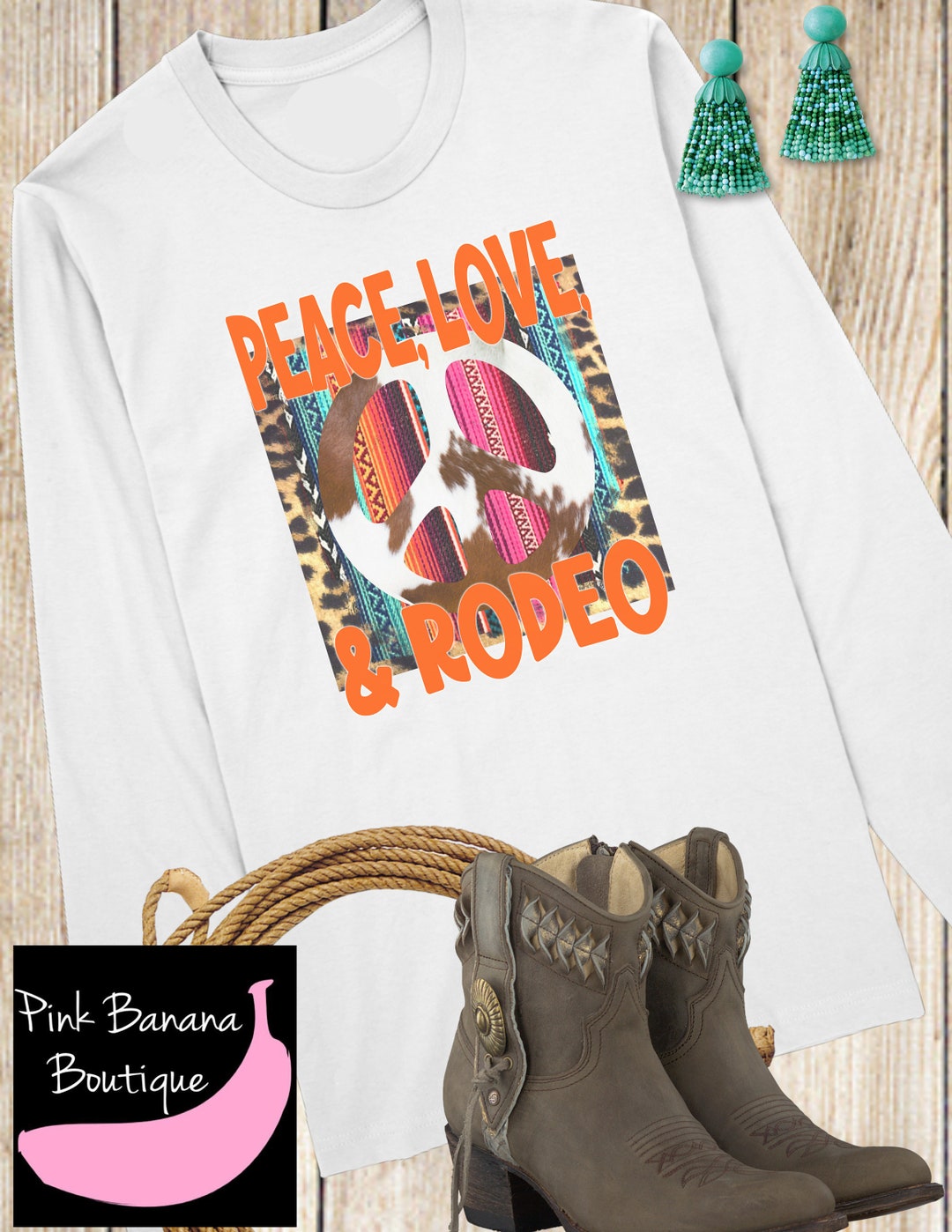 Peace Love Rodeo png sublimation-instant Download - Etsy