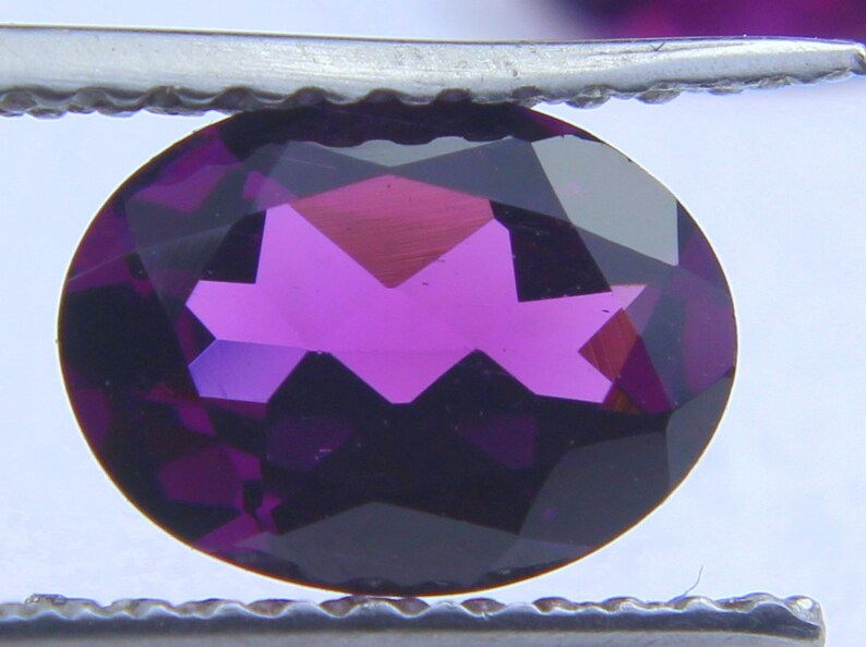 2.65 Carat Natural Rhodolite Purple Garnet Cut Gemstone, AAA Quality ...