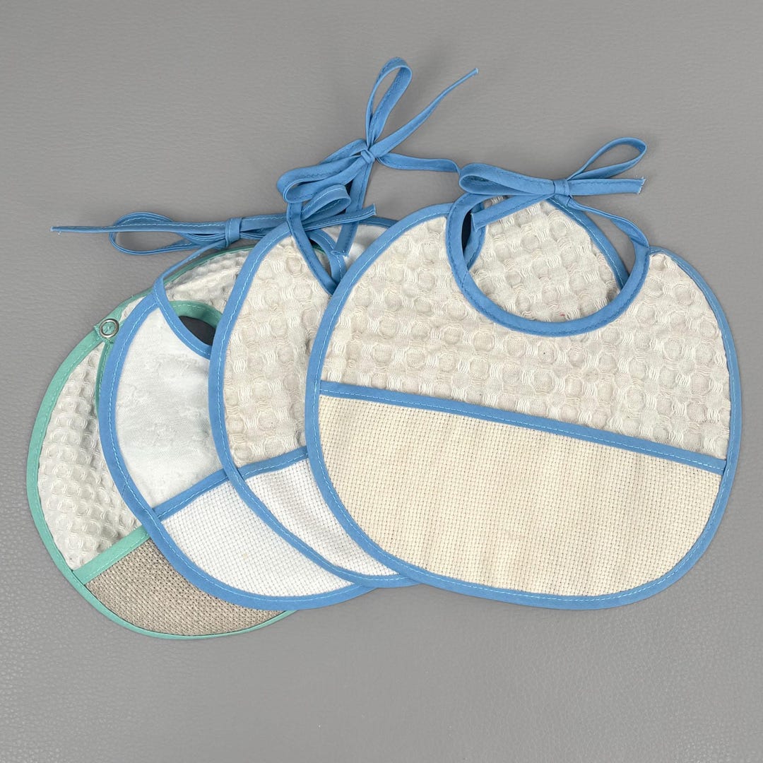 Baby Bib to Embroider Oeko-tex Fabric - Etsy