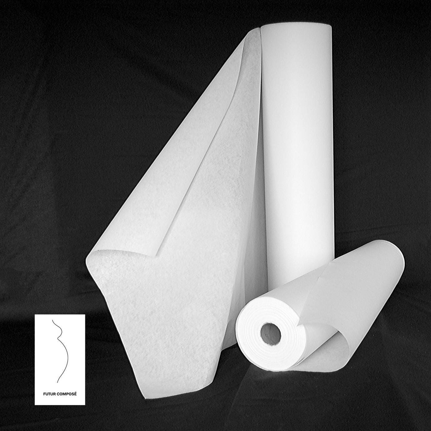 Non-woven Viseline Iron-on Adhesive 40, 50 or 70 Gr per M2 White or ...