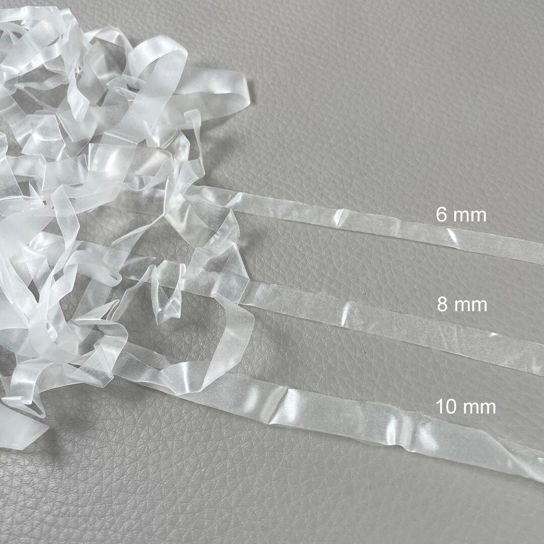 Transparent Elastic Laminate 6, 8 or 10 Mm Wide Decreasing Price - Etsy