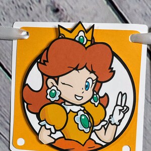Princess Daisy birthday banner | Etsy