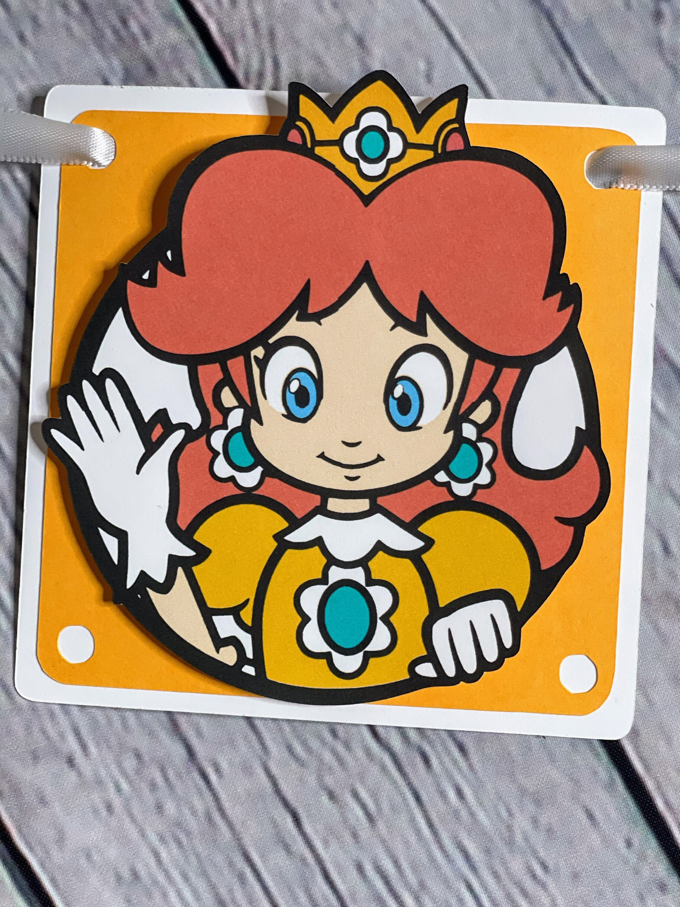 Princess Daisy Birthday Banner | Etsy