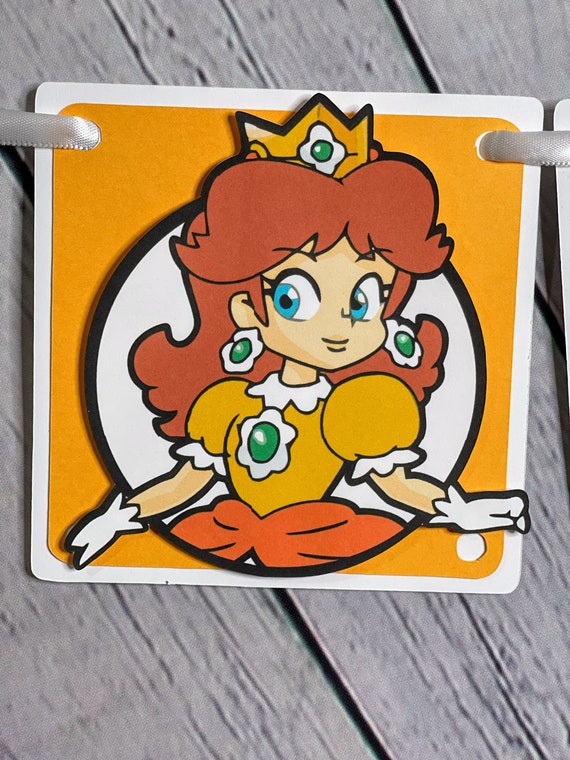 Princess Daisy Birthday Banner | Etsy