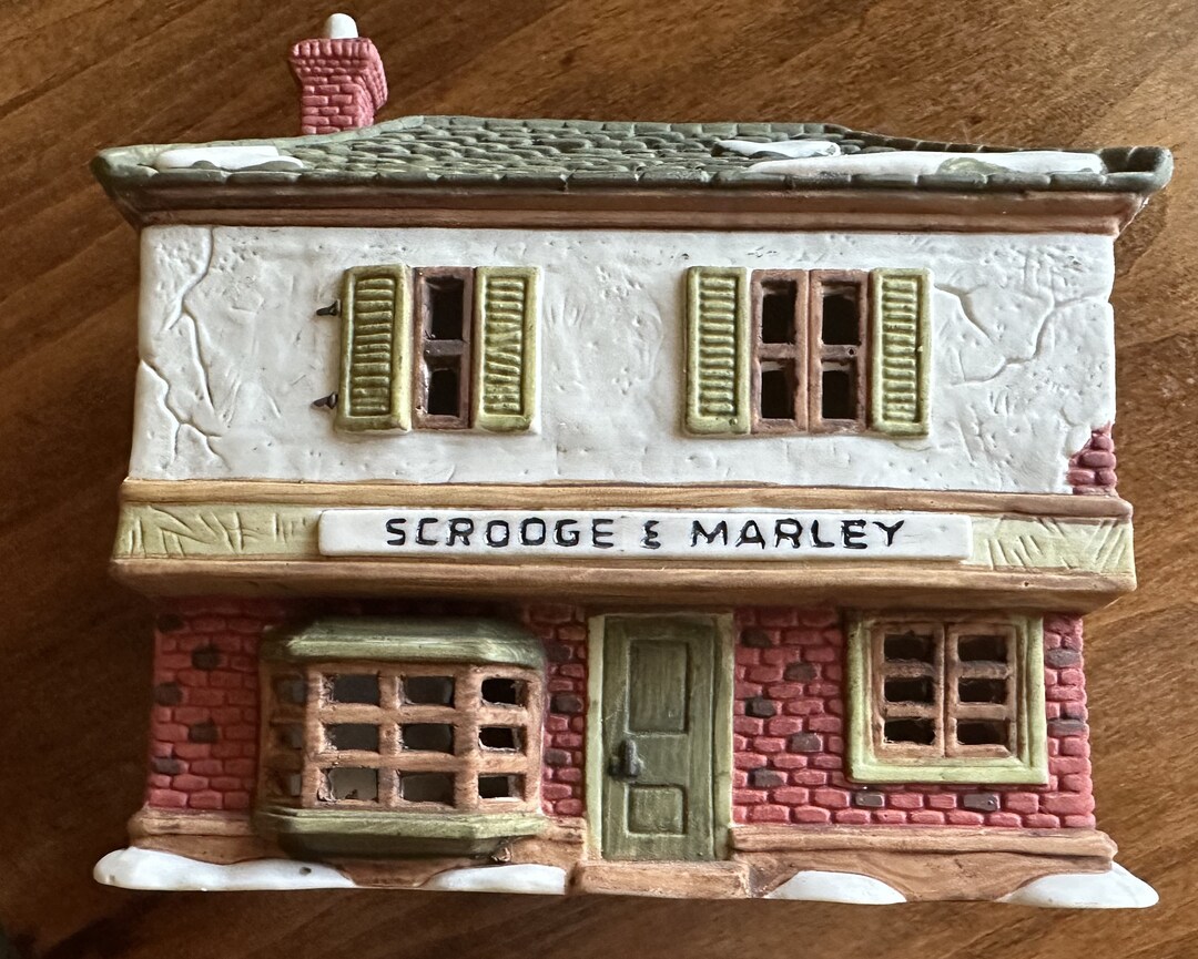 Scrooge & Marley House Discontinued Item 65005 - Etsy