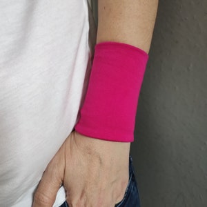 Yellow Wrist Cuff, Wide Wrist Cover, Chunky Cuff Bracelet, Fashion ...