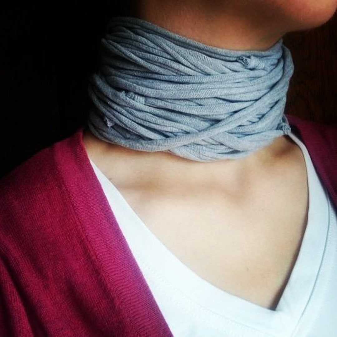 Multi Wrap Necklace, Neck Scar Cover, Custom Colors Choker, Tattoo ...