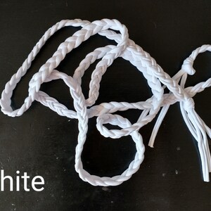 Cotton Woven Belt, Braided Cotton Belt, Custom Made Woven Rope, Boho ...