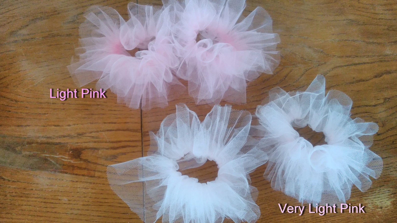Pink Ruffle Tulle Cuff Pink Cuff Bracelet Light Pink - Etsy