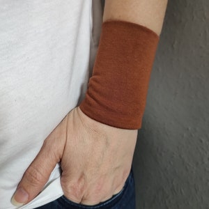 Yellow Wrist Cuff, Wide Wrist Cover, Chunky Cuff Bracelet, Fashion ...