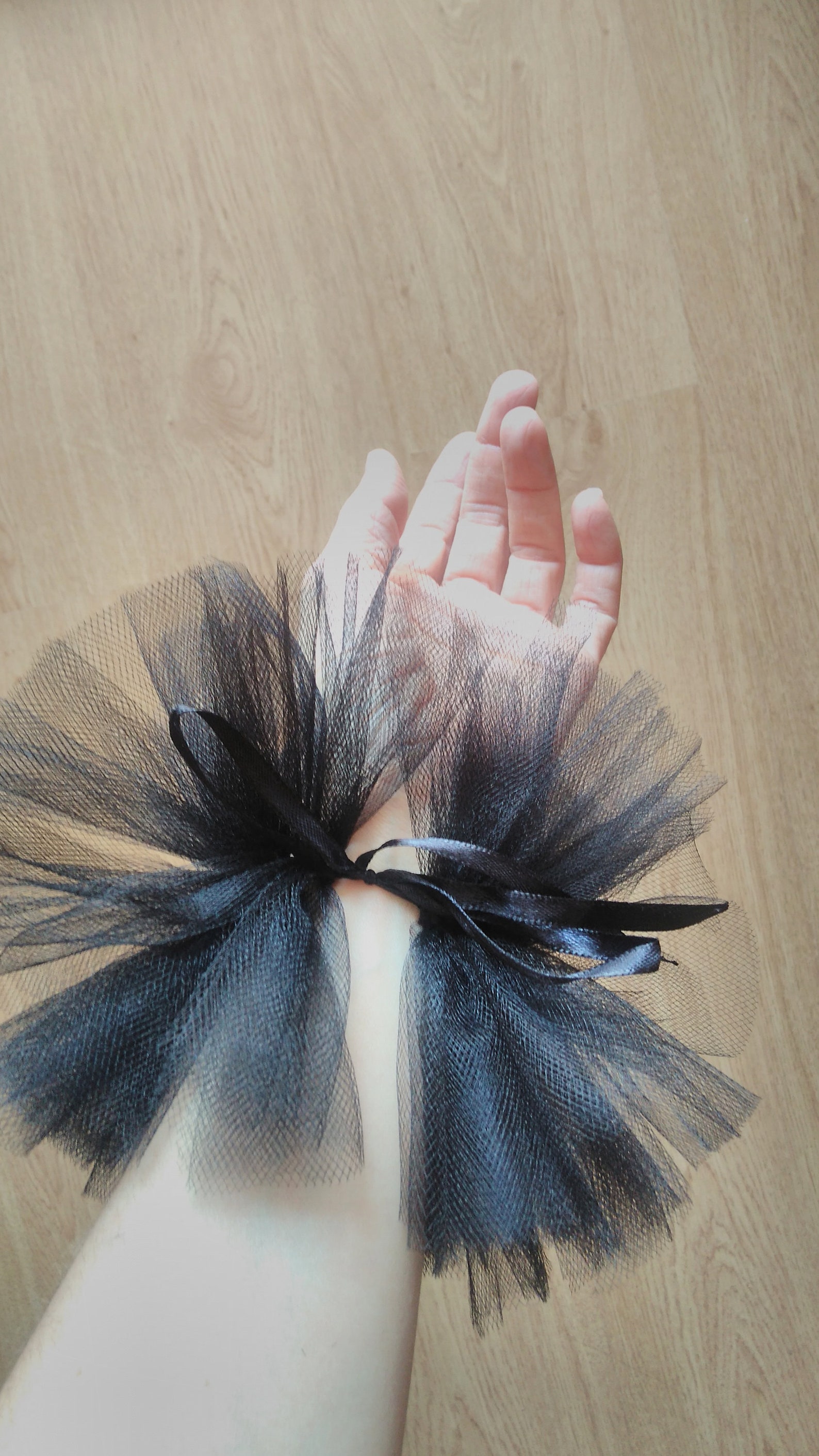 Black Cuff Bracelet Elizabethan Costume Wrist Ruff | Etsy