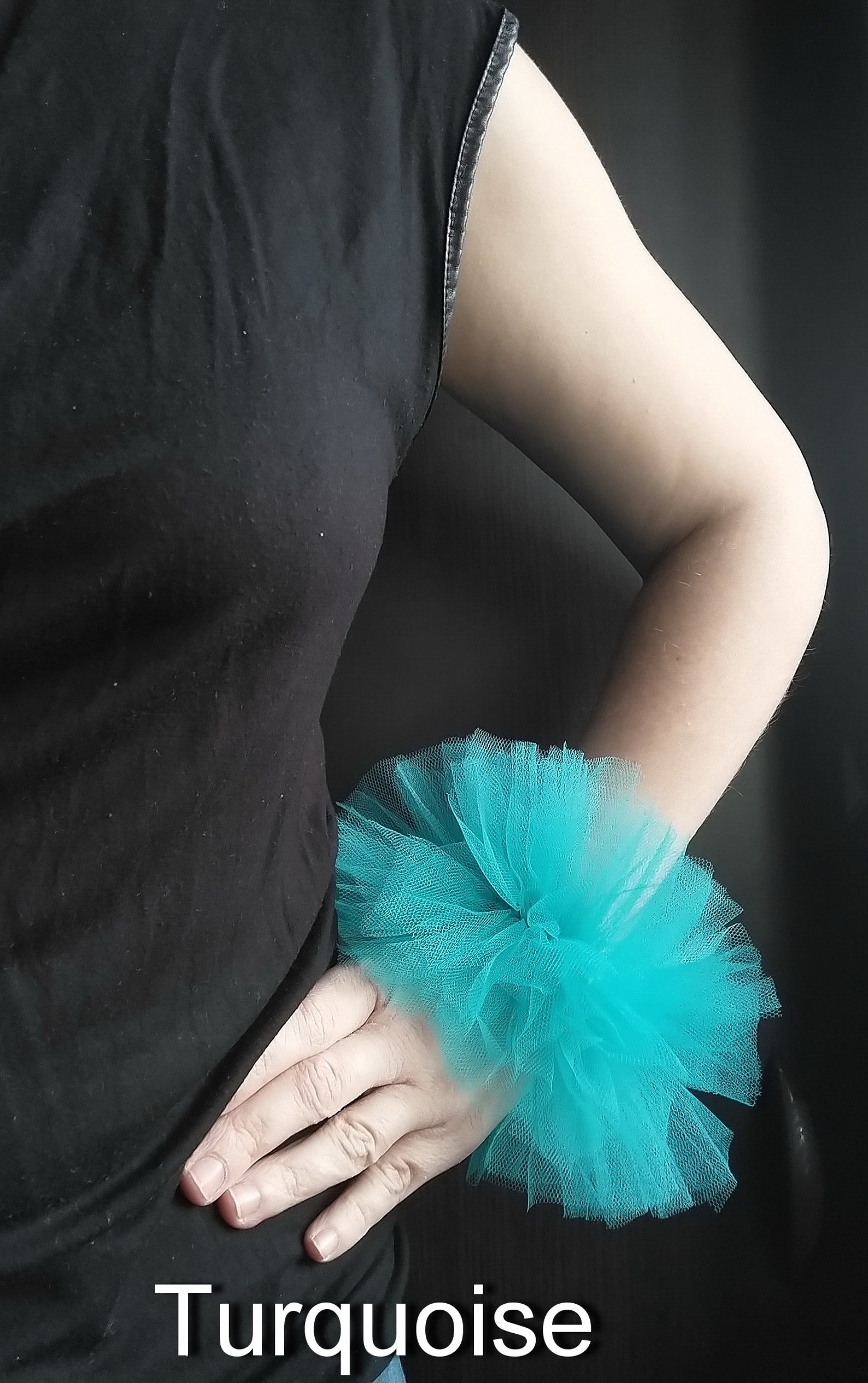 Black Cuff Bracelet Elizabethan Costume Wrist Ruff | Etsy