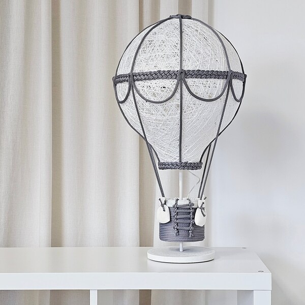 Hot Air Balloon Table Lamp - Etsy