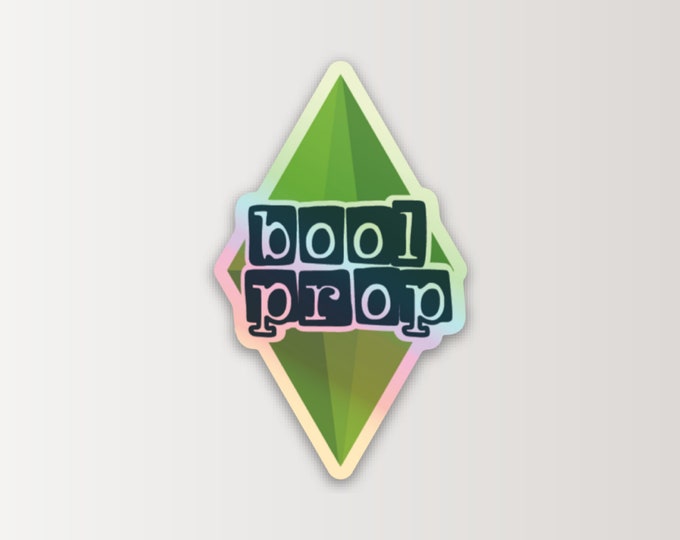 Sims Plumbob Holographic Sticker | Bool Prop Testing Cheats | Sims 2 ...