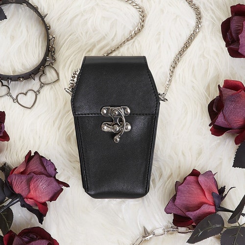 Gothic Purse Gothic Bag Crossbody Crossover Bag Victorian - Etsy