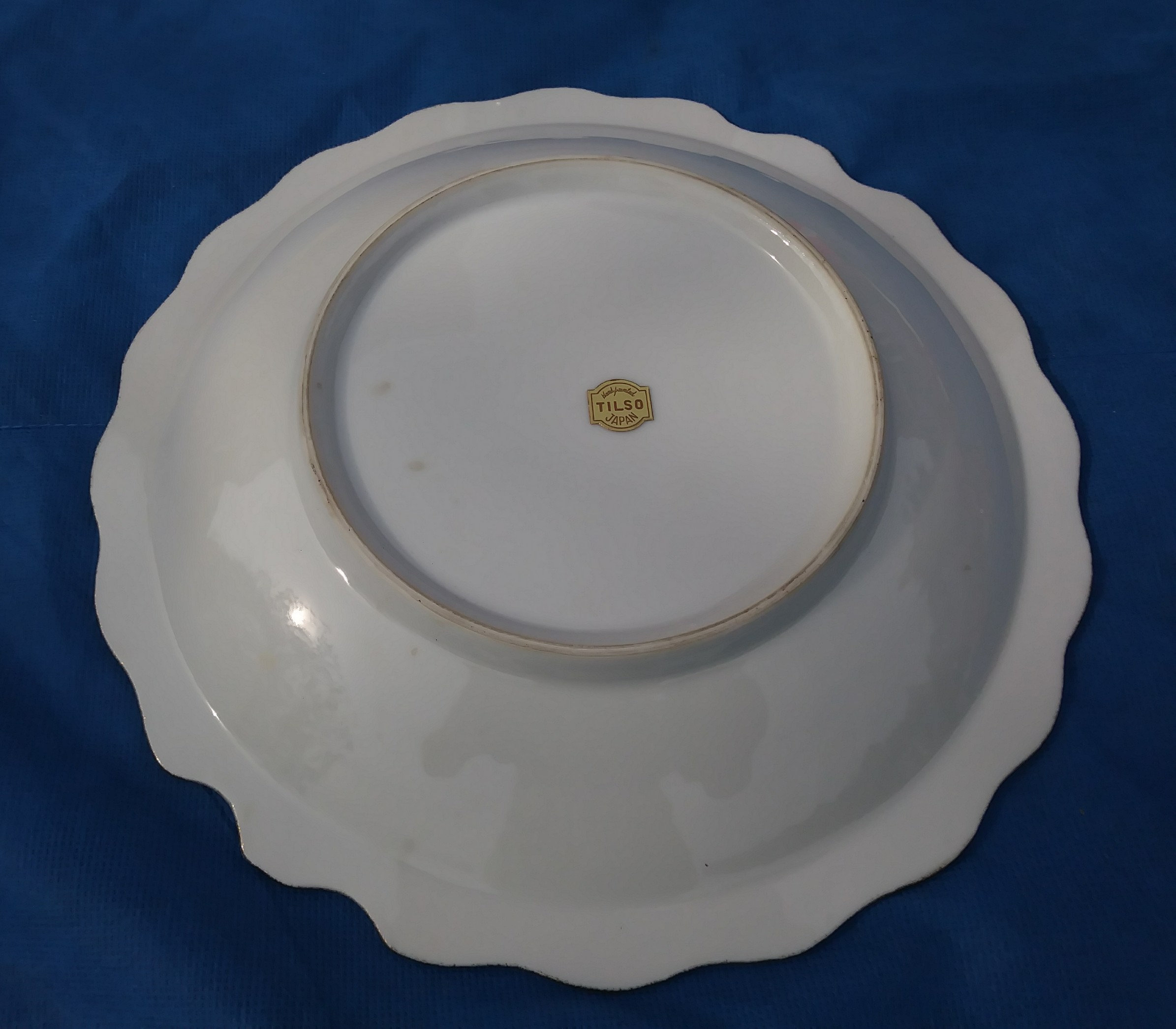 Ceramic Hand Painted Pitcher and Basin / Base by Tilso Japan - Etsy