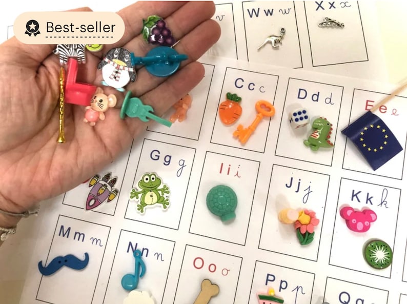 Montessori Sound Box – Alphabet & Phonology – Miniature Objects – Ages ...