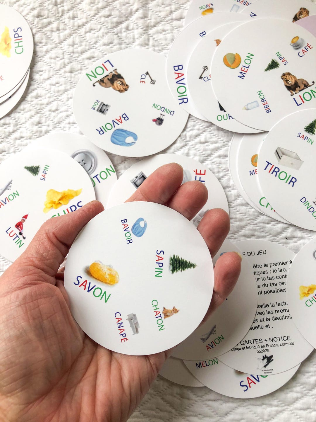 Dobble Green Montessori Reading – 21-card Game PDF – Digraphs and ...