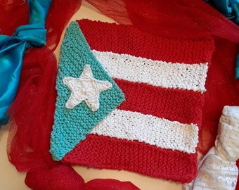 Puerto Rican Crochet Flag - Etsy