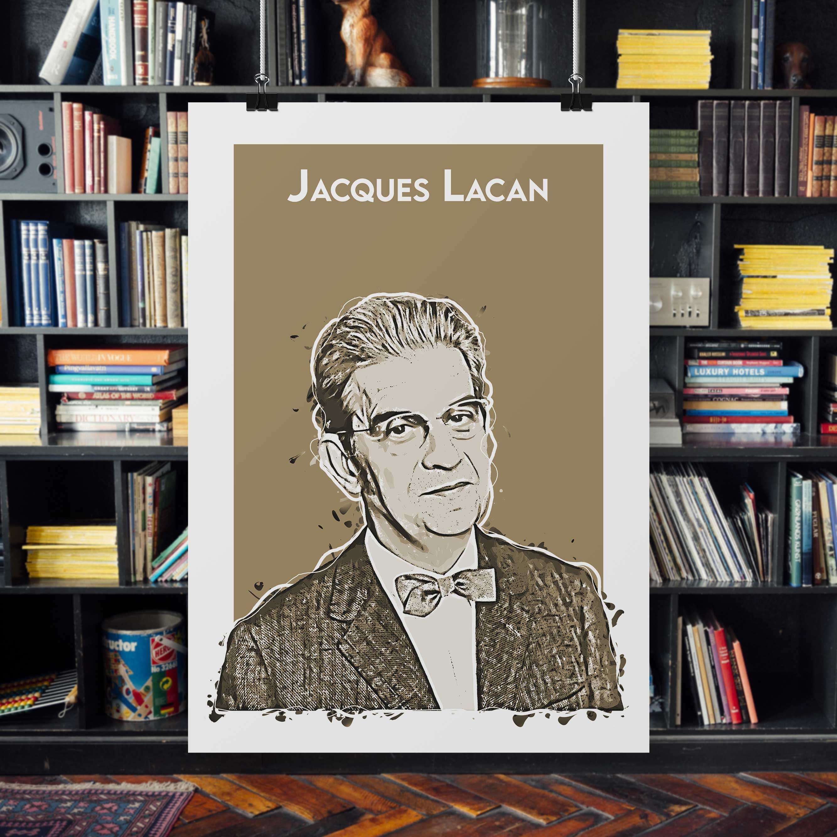 Jacques Lacan Poster Print Vier Farben A5 A4 A3 A2 - Etsy.de