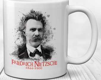 Friedrich Nietzsche by Edvard Munch Artwork Cork-back Coaster - Etsy