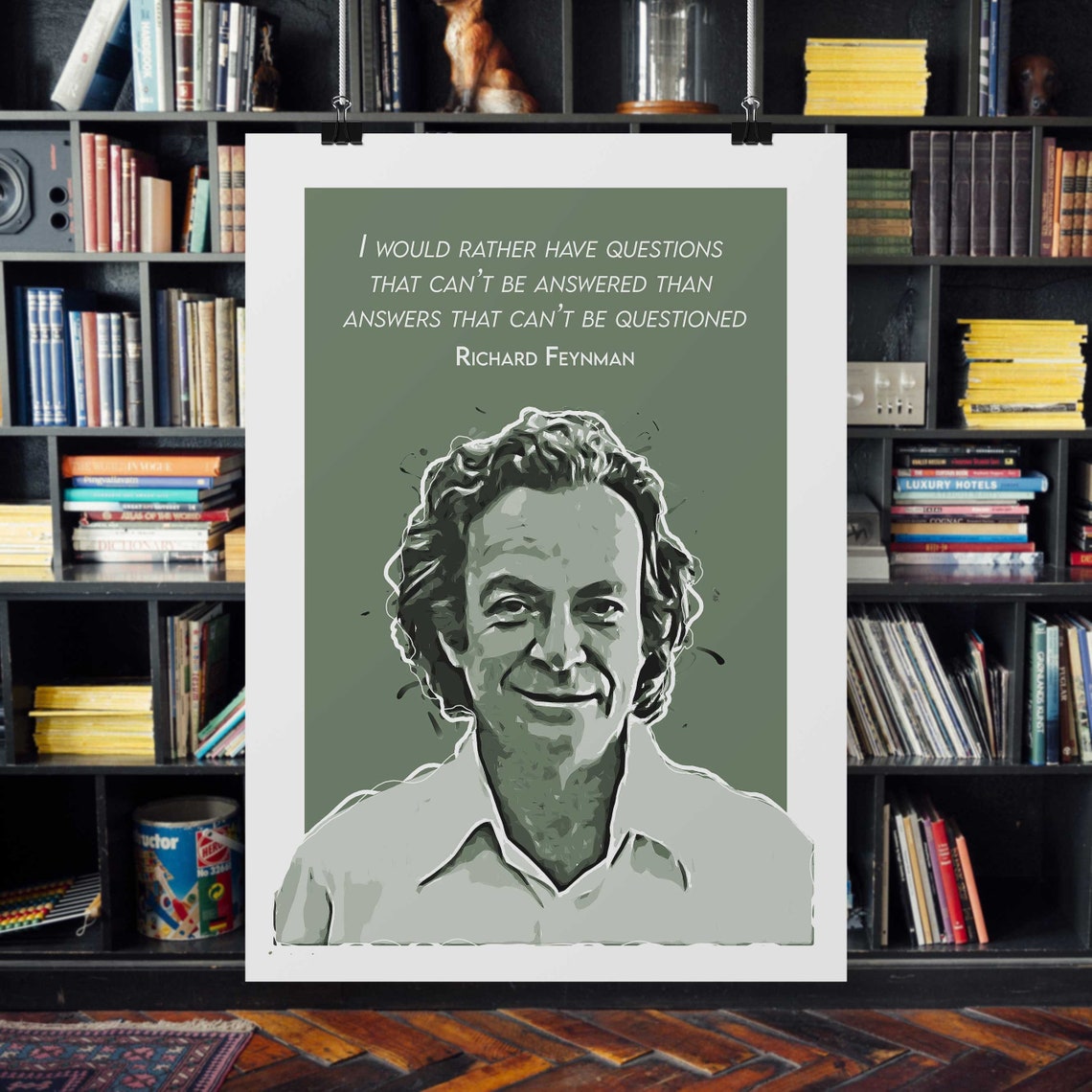 Richard Feynman Quotation Poster - Etsy Canada
