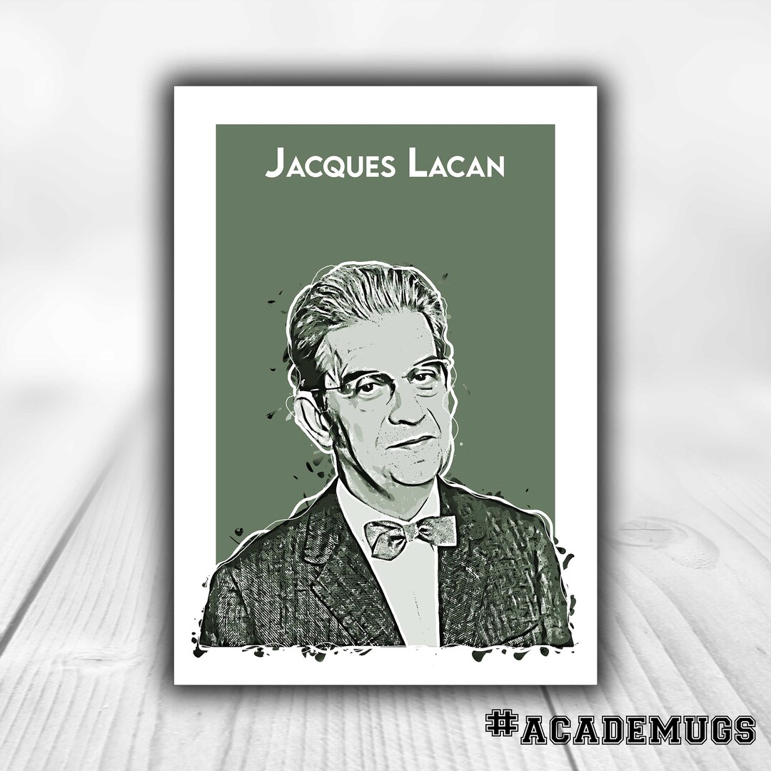 Jacques Lacan Poster Print Vier Farben A5 A4 A3 A2 - Etsy.de
