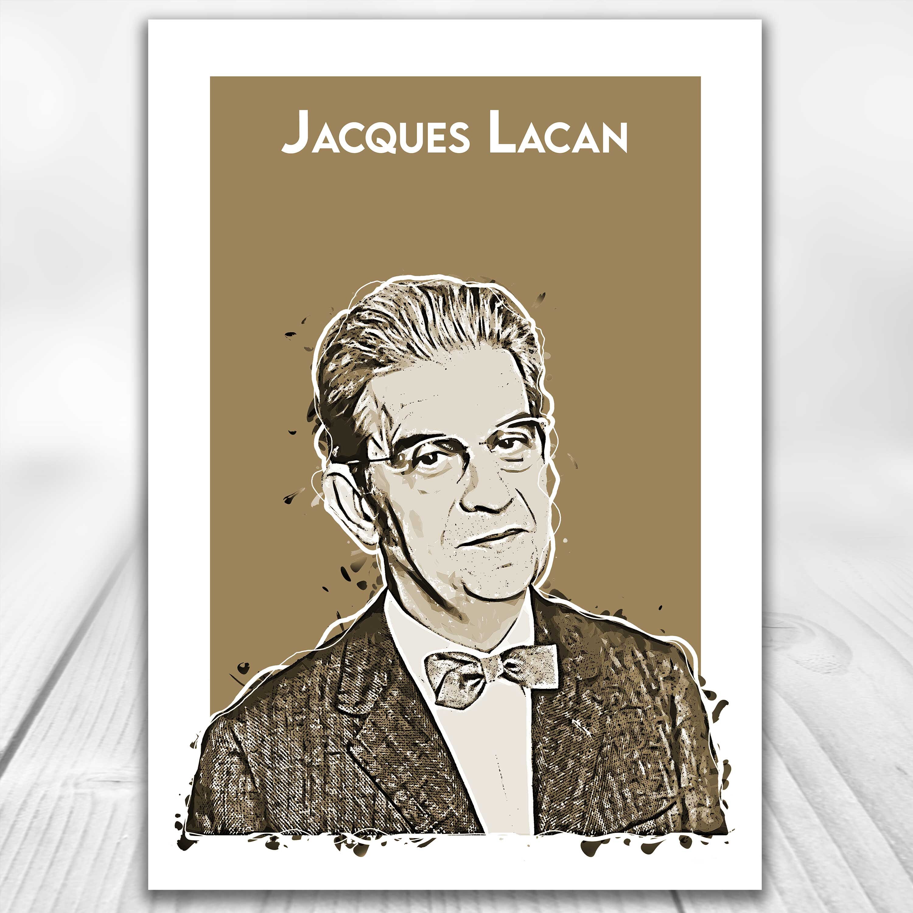 Jacques Lacan Poster Print Vier Farben A5 A4 A3 A2 - Etsy.de