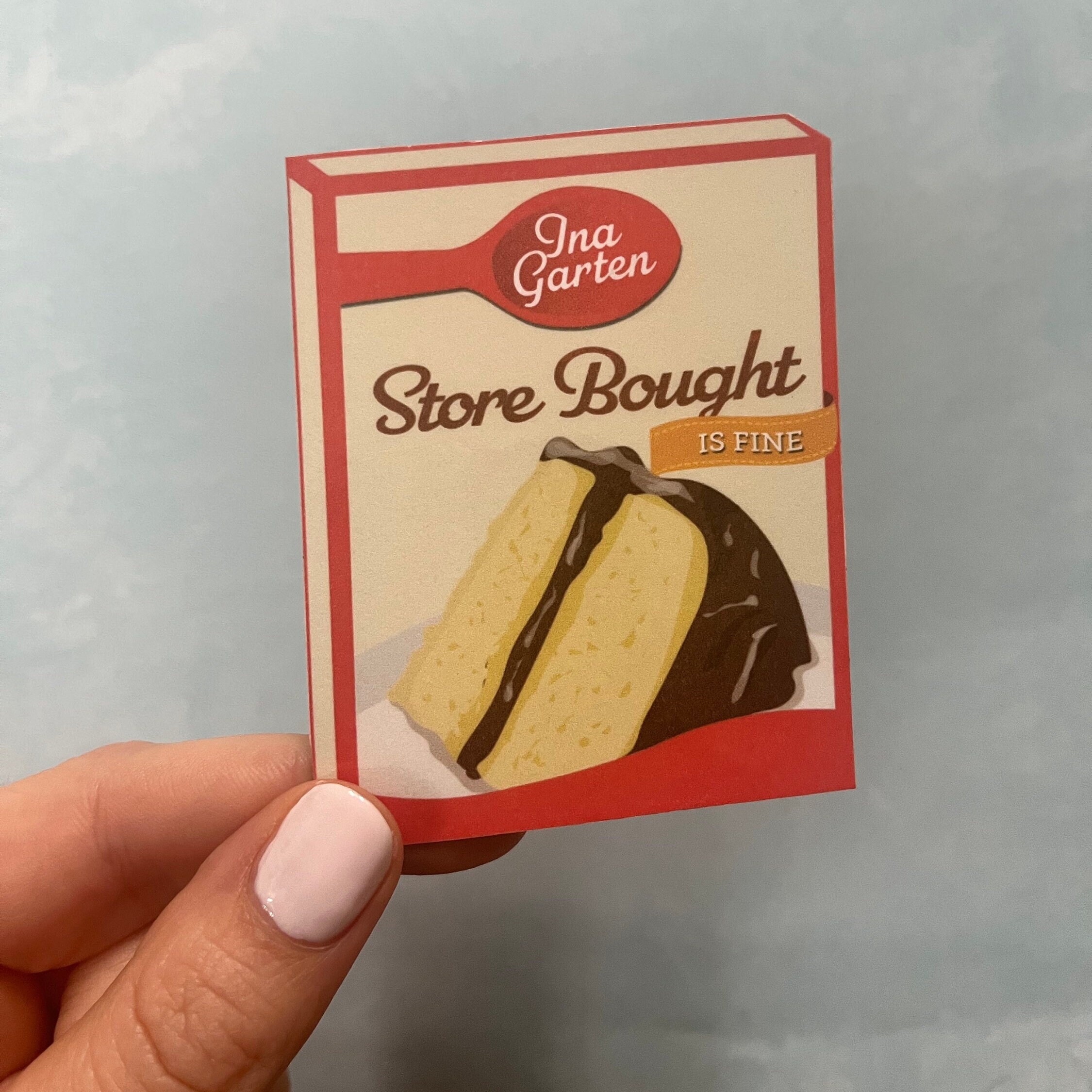 Ina Garten Store Bought is Fine Waterproof Magnet - Etsy