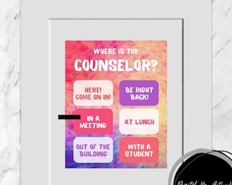 Where is the Teacher Editable Sign / Poster for Classroom Door - Etsy