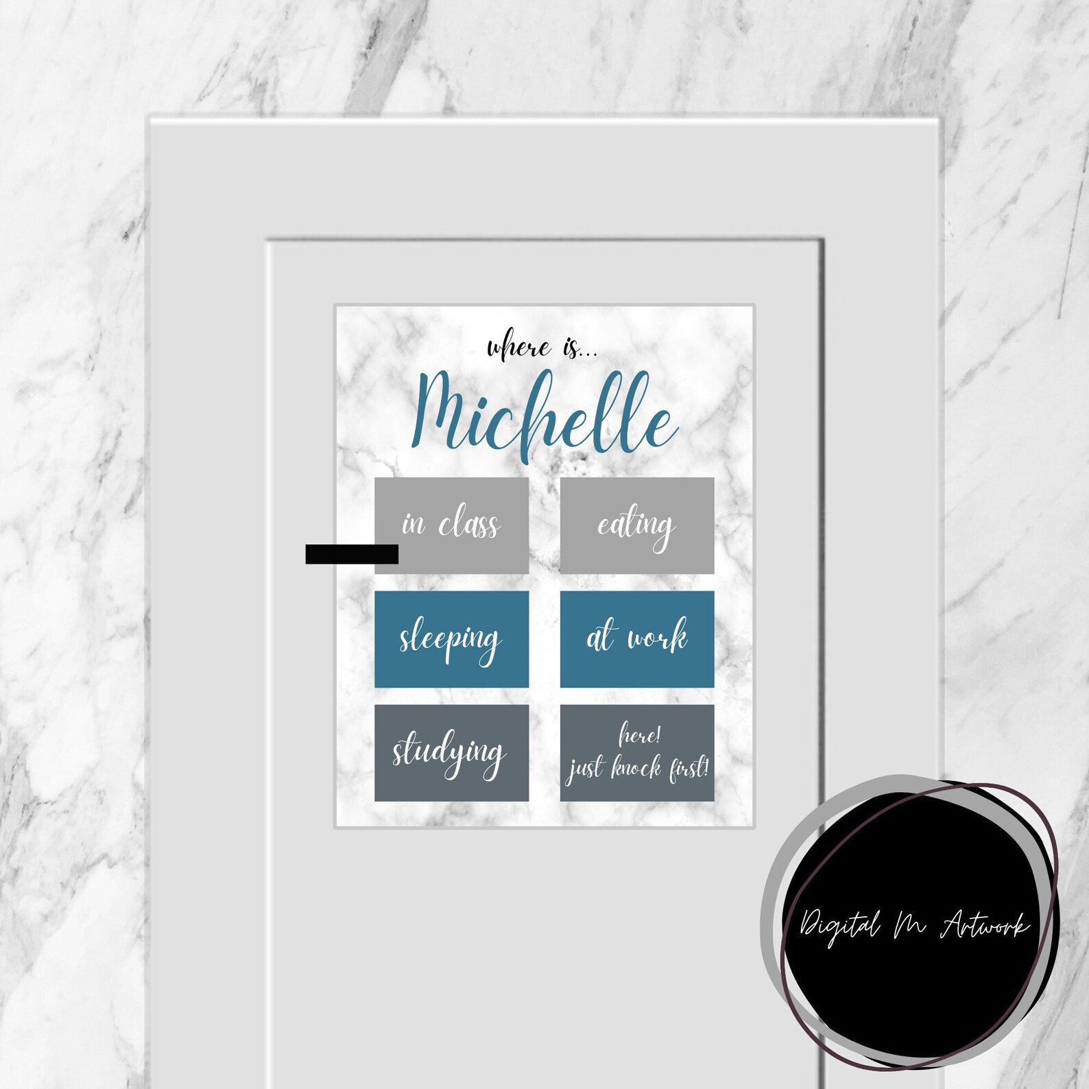 Dorm Room Sign, Dorm Room Door Sign, Dorm Decorations, Dorm Room Number ...