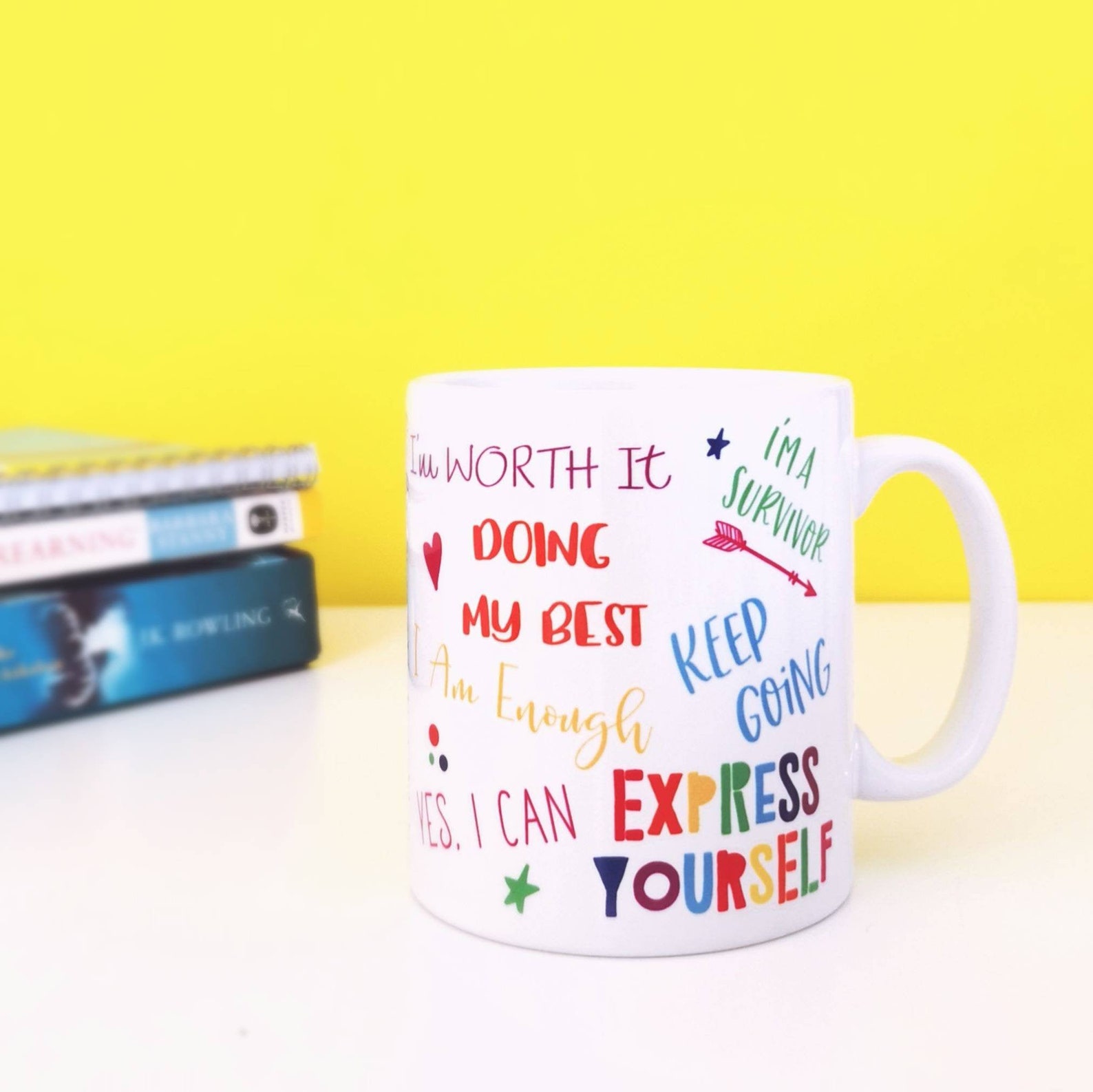Inspirational Quotes Motivational Mug Mugs With Sayings Etsy