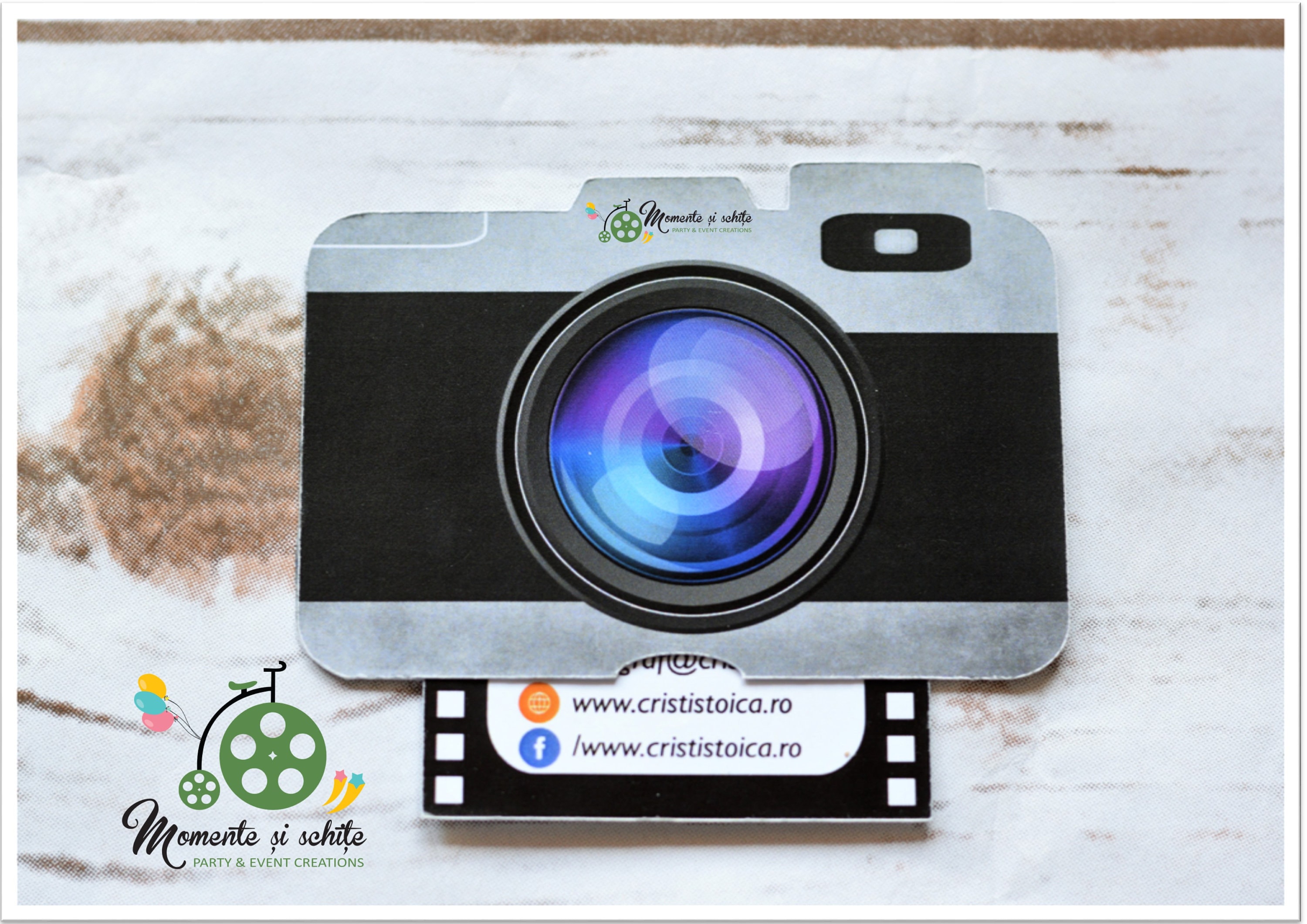 Etsy Design Awards Original Business Card, Camera Business Card, Modern ...