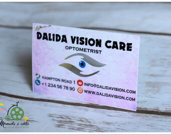 Optometry Business Card - Etsy