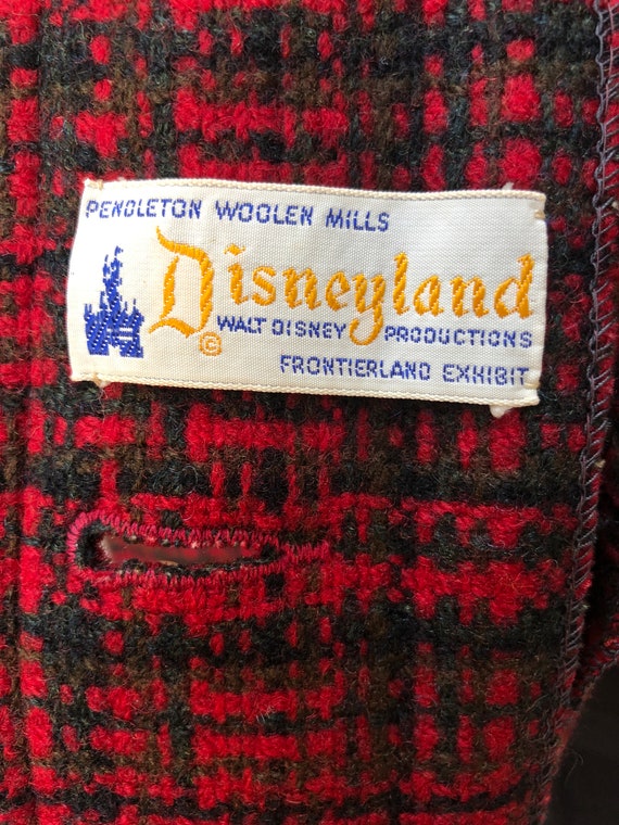 MED 50s Pendleton Disney Frontierland Wool Vintage Ja… - Gem