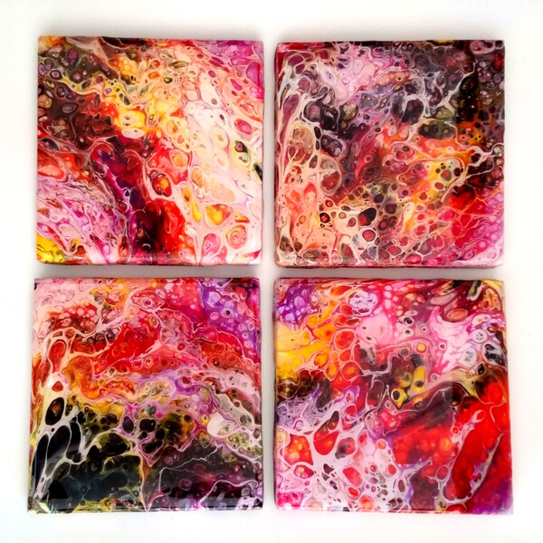 Acrylic 4x4 Coasters - Etsy