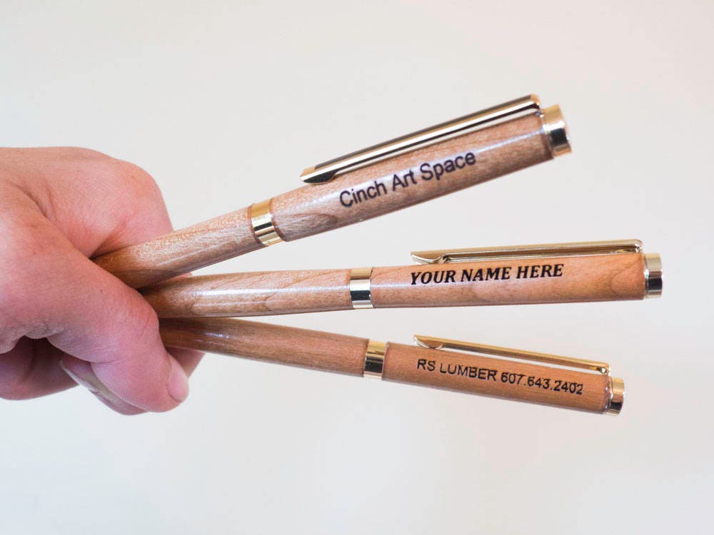 Custom Handmade Wooden Pens Engraving - Etsy