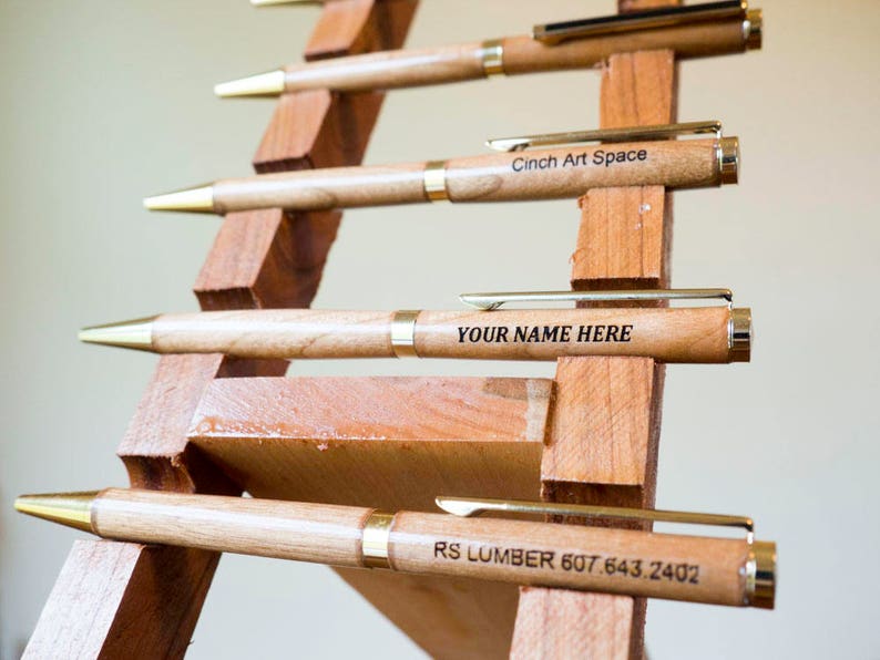 Custom Handmade Wooden Pens Engraving - Etsy