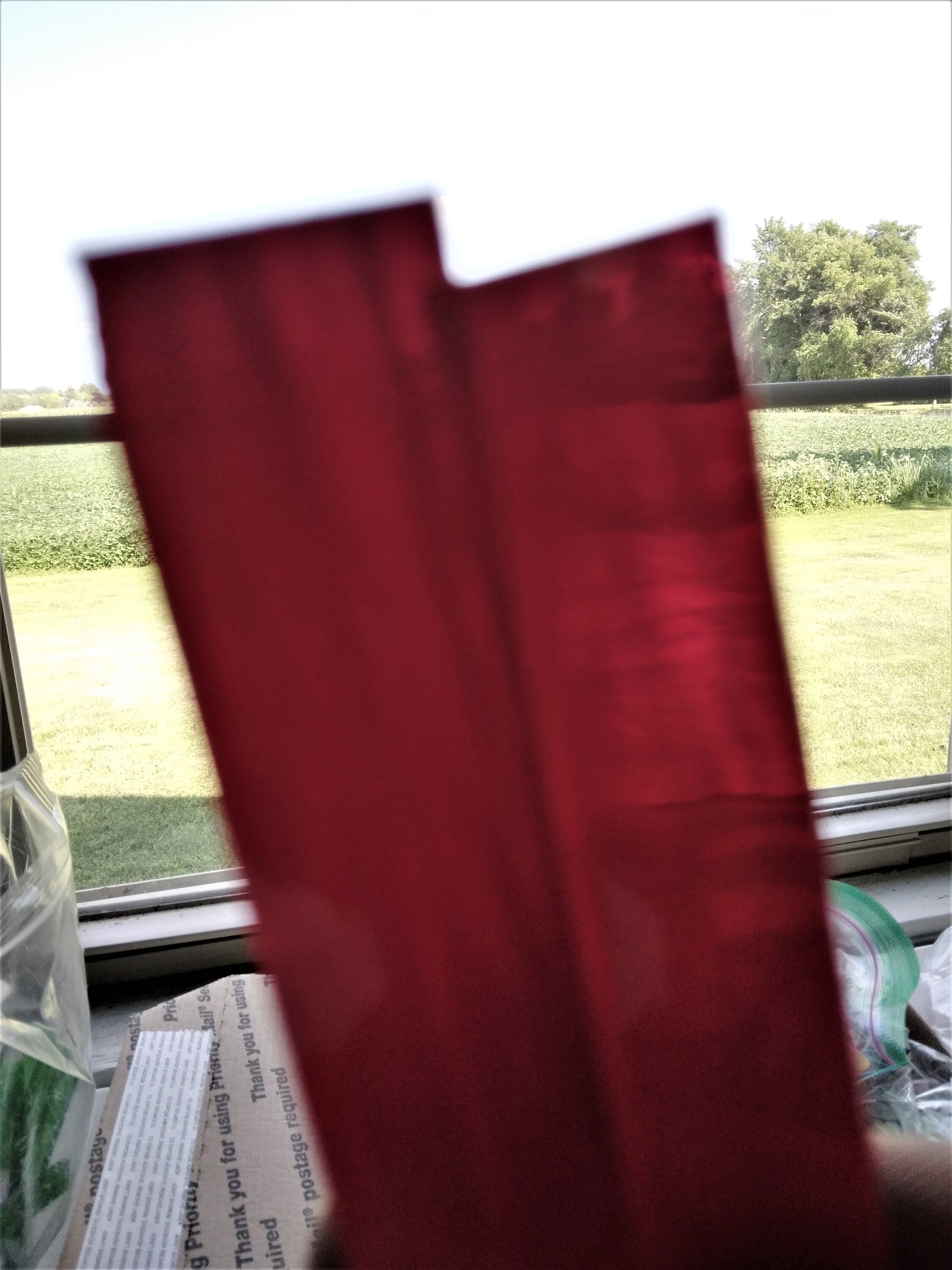 Red Wispy Stainedglass Border Strips 3x1/2x3mm, 20-pieces - Etsy