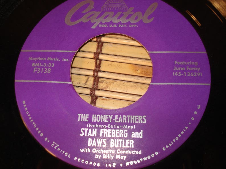 Stan Freberg & Daws Butler 45 RPM Record the Lone - Etsy