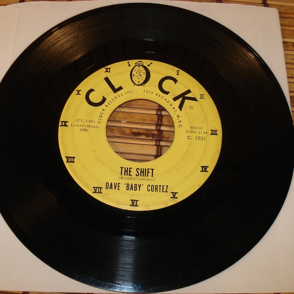 45 Rpm Vinyl Record Clock - Etsy