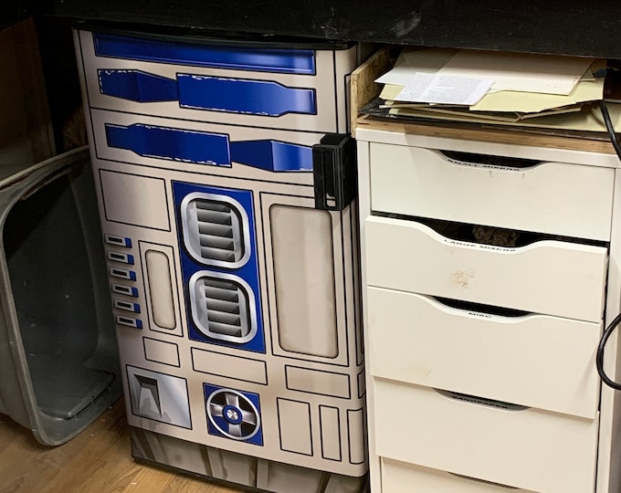 R2-D2 Mini-fridge Decal - Etsy