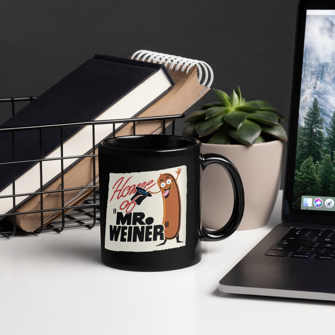 Funny Home of Mr. Weiner Anthropomorphic Hot Dog Coffee Mug - Etsy