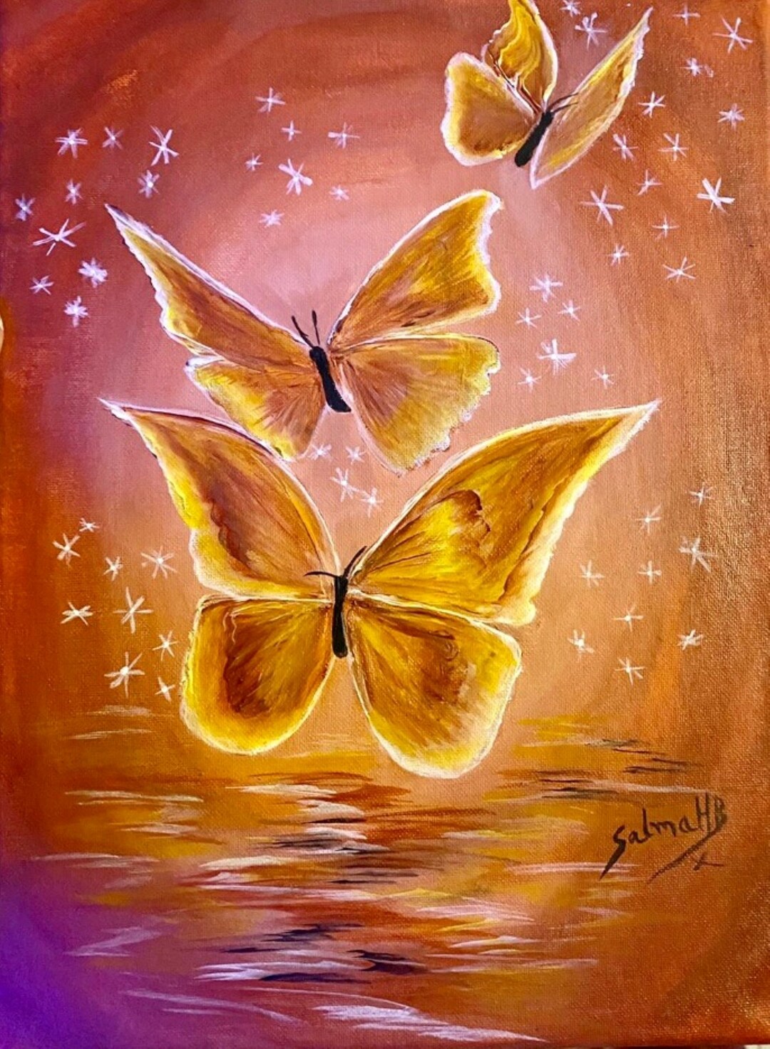 SP "golden Wings", Angelic/ Butterfly/ Digital Artwork - Etsy