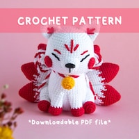 Kitsune Crochet Pattern - Etsy